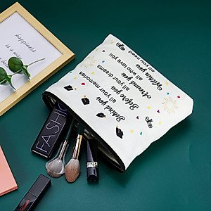 2024 Graduation Gifts for Him Her Women Class of 2024 Gifts Bulk Graduation Gifts 2024 High School Girl Middle School College Back to School 8th Grade Senior Master Nurse Last Day of School Makeup Bag