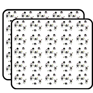 Soot Sprites 50 Pack 1" Stickers for Scrapbooking, Calendars, Arts, Kids DIY Crafts, Album, Bullet Journals