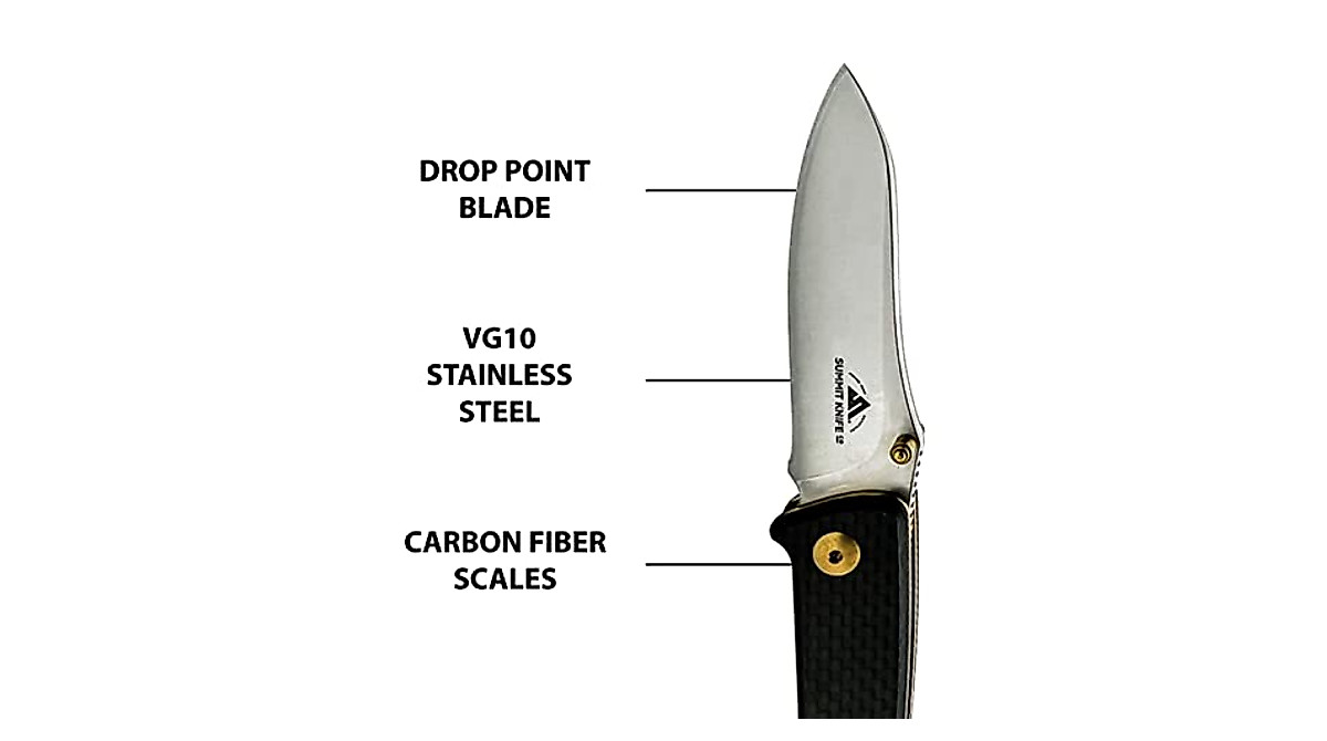 Summit Knife Co Mount Olympus - EDC Folding Knife
