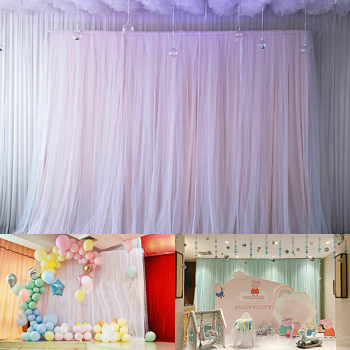 10ftx20ft Portable Backdrop Stand for Events