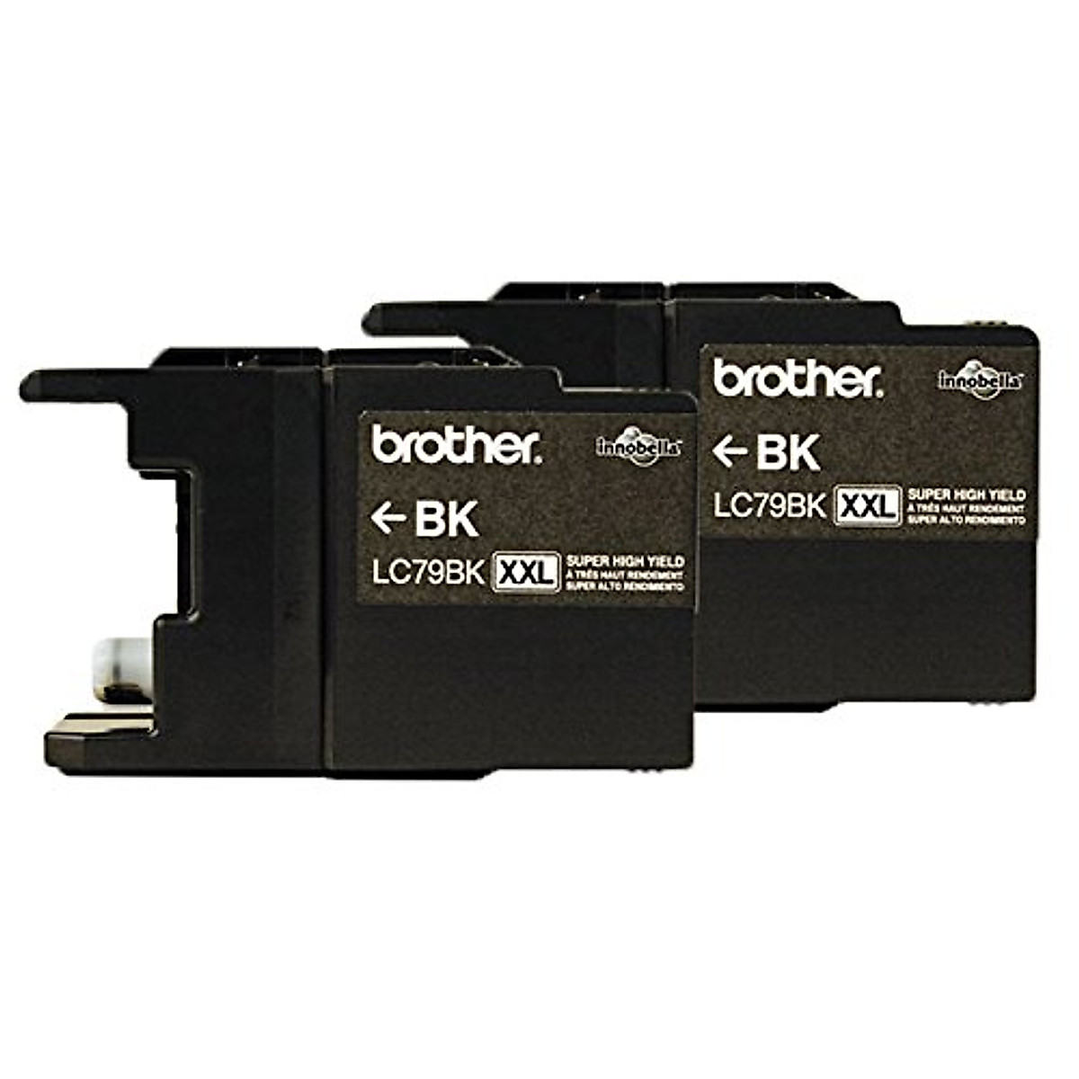 Genuine Brother LC79BK (LC-79BK) Super High Yield Black Ink Cartridge 2-Pack