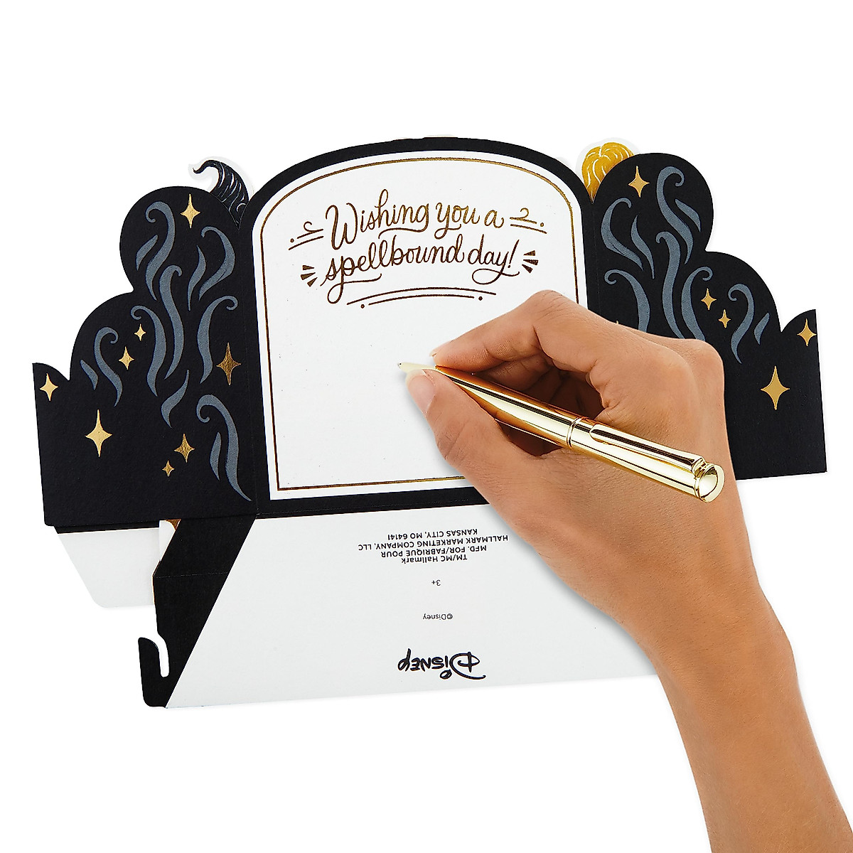 Hallmark Paper Wonder Disney Hocus Pocus Pop Up Card (Sanderson Sisters) for Birthdays, Halloween, Any Occasion