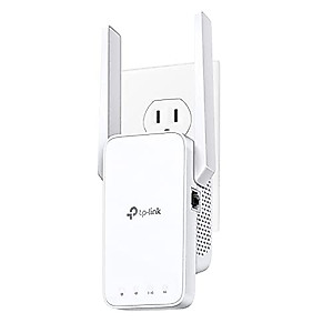 TP-Link AC750 WiFi Extender(RE215), Covers Up to 1500 Sq.ft and 20 Devices, Dual Band Wireless Repeater for Home, Internet Signal Booster with Ethernet Port (Renewed)