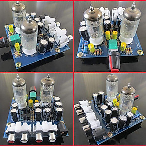 Electronic Amplifier, 6J1 Tube Valve Amplifier Tube Amplifier 6J1 Vacuum Electron Tube Valve Preamp Amplifier Board Amplifier Electronic Diy Kit 6J1 Tube Preamp