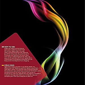 Ambro-Sol V400PAST5 Multi-Purpose Acrylic Spray Paint, Vibrant Paint for indoor and outdoor, Suitable for Multiple Surfaces, NET WT. 10.40 OZ. 400ml, Recyclable Tin Plate Spray Can, Gloss Black
