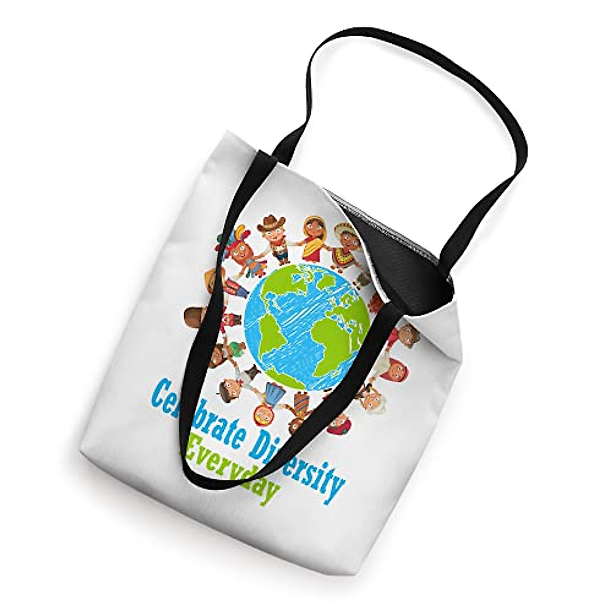 Celebrate Diversity Everyday Teachers & school student gift Tote Bag