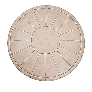 ROTOT Unstuffed Pouf Cover, Ottoman, Bean Bag Chair, Foot Stool, Foot Rest, Storage Solution or Wedding (Empty & New) (Mushroom)