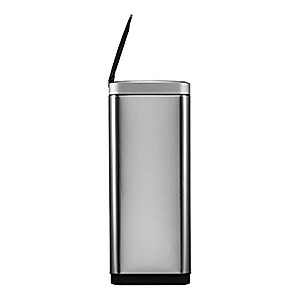 EKO Mirage Sensor Bin 45L, Metal, Matt S/S, 27 x 46 x 65.5 cm