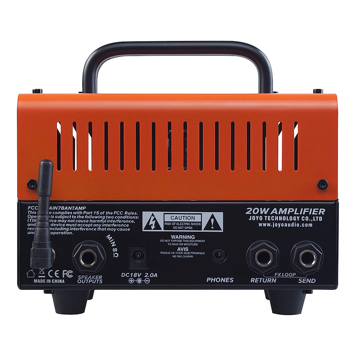 JOYO FIREBRAND Amplifier 20 Watt Hybrid Mini Tube Head Bluetooth BanTamp Series