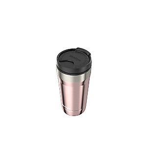 Contigo Uptown Dual-Sip Stainless Steel Tumbler with Leakproof Lid, Insulated Body Keeps Drinks Hot & Cold for Hours, Sip Cold Drinks Through Straw & Hot Drinks Through Spout, 16oz Macchiato