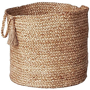 Ox Bay Handmade Braided Jute Basket