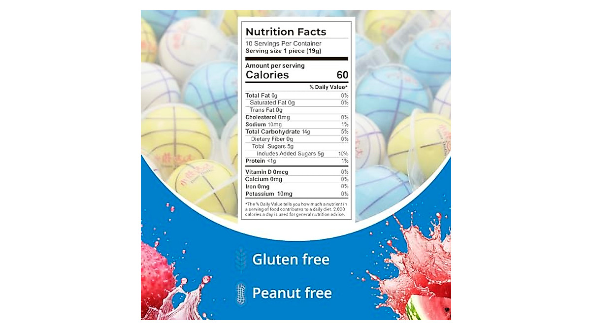 Basketball Jelly-Filled Gummies - Fun & Flavorful Treats