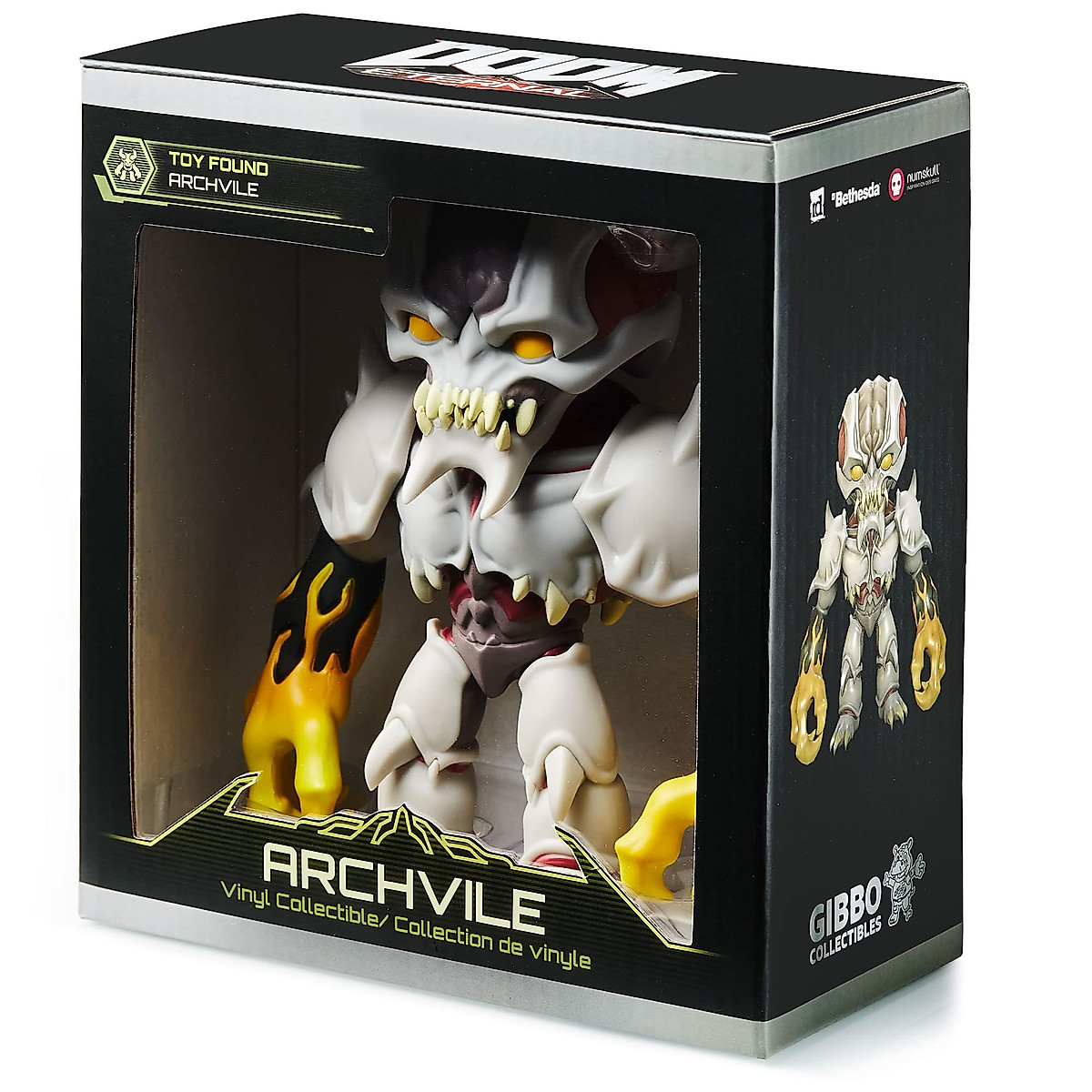 Numskull Arch-vile Doom Eternal in-Game Collectible Replica Posable Toy Figure - Official Doom Merchandise - Limited Edition