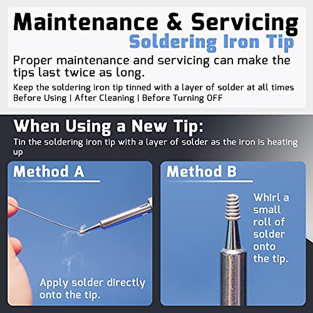 WEP 927-IV Soldering Station Kit High-Power 110W with 3 Preset Channels, Sleep Mode, LED Magnifier, 5 Extra Iron Tips, Tip Cleaner, 2 Helping Hands, Tip Storage Slots, Lead-free Solder Wire, Tweezers