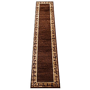 Cowboy Runner Area Rug Design L 375 (2 Feet 4 Inch X 10 Feet 9 Inch) Runner