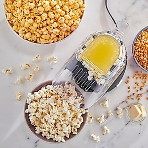 West Bend Air Crazy Popcorn Machine for Healthy Snacking with No Oil, 4-Quart, Black