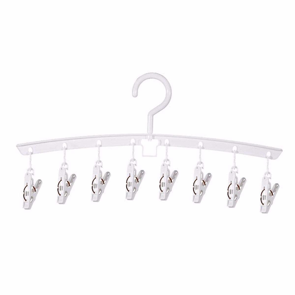 Clip & Drip Hangers, 3 Clothes Drying Hanger with Clips, Rotating Bra-Hanger-Space-Saving for Closet, Underwear and Socks Drying Rack Clip Set for Drying Socks, Towels, Underwear, Diapers