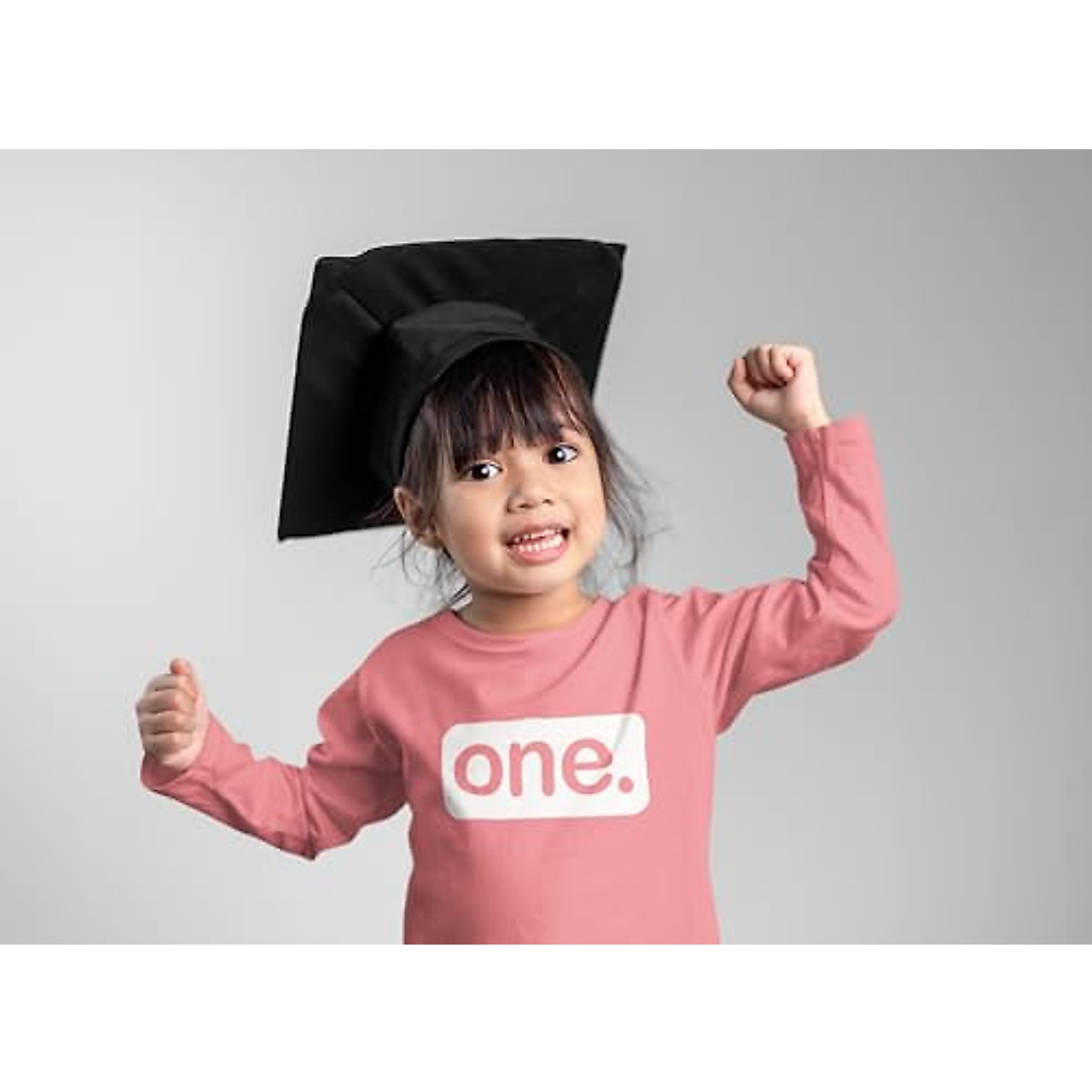 First Birthday 2nd Birthday Outfits for Toddler Girls Im Two Cute Shirt 1 year baby one 2 Year olds Second (US, Age, 12 Months, Mauve - Long Sleeve - One.)