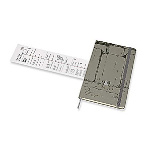 Moleskine Limited Edition Lord Of The Rings Notebook, Hard Cover, Large (5" x 8.25") Ruled/Lined, Black, 240 Pages