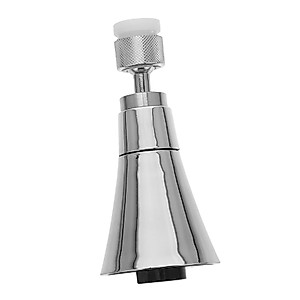 ORFOFE 1 Set Booster Faucet Rotated Faucet Head Anti-splashing Faucet Aerator Rotatable Faucet Rotating Faucet Jets for Bathtub Kitchen Tap Sprayer Water Saving Tap Aerator Copper Silver