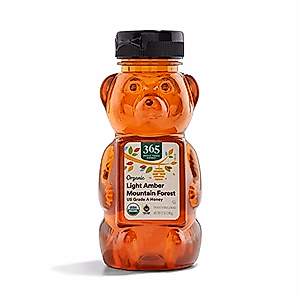 365 by Whole Foods Market, Organic Light Amber Mountain Forest Honey, 12 Ounce