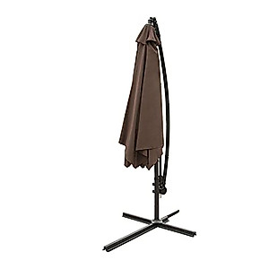 JHUS Brown Outdoor Umbrella JHUS Patio-umbrellas Outdoor furniture Solar lights outdoor Patio furniture Patio set Patio furniture sets Patio umbrellas Beach umbrella Patio umbrella Umbrell