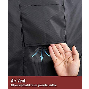 NUPICK 32 inch Generater Cover for Universal Portable Generators 5000-10,000 Watt, Heavy Duty Waterproof and Windproof Generater Cover, 32 x 24 x 24 inch