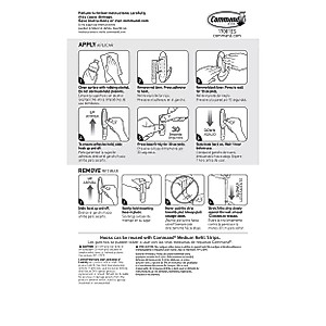 Command Medium Designer Hooks, 14 Hooks, 20 Strips