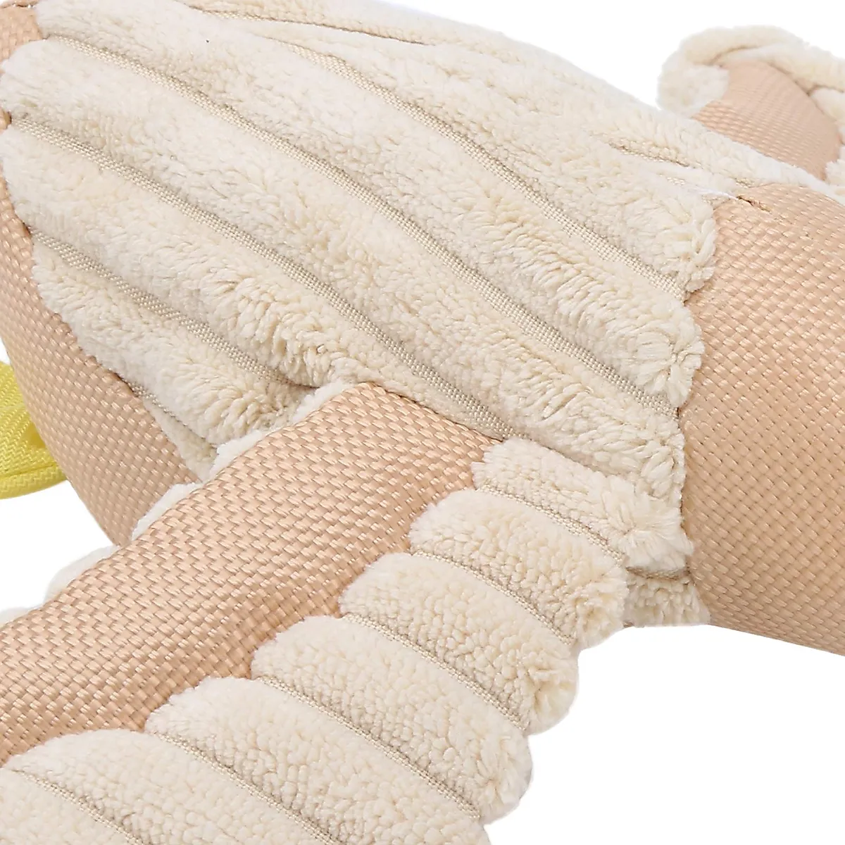 Squeaky Duck Pet Biting Toy Teeth Cleaning Chew Plush Toy Cat Play Interactive Toys for Puppy Small Medium Dogs (Squeaky Duck)