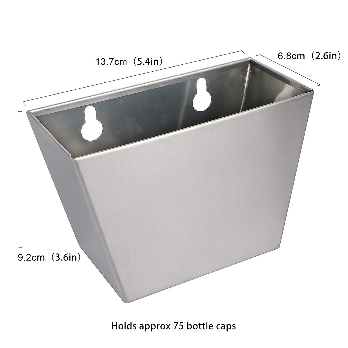 kilofly Beer Bottle Wall Mount Opener Cap Catcher Outdoor Destapador De Cerveza