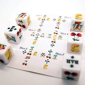 Table Slot King-Dices 66 Game, Fast and Easy Dice Game,Real Winning Numbers