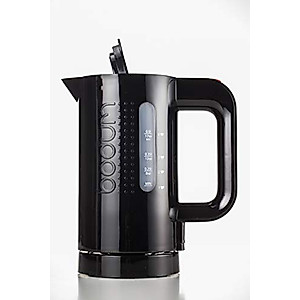 Bodum - 11451-01US Bodum Bistro Electric Water Kettle, Plastic, 17 Ounce, .5 Liter, Black