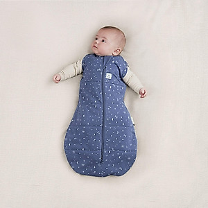 ergoPouch 2.5 tog Baby Sleep Sack 6-12 months - Baby Sleeping Sack for Warm & Cozy nights - Cocoon Swaddle Sack Baby Keeps Calm & Relaxed (Night Sky)