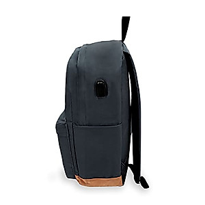 Everest Unisex-Adult's Vintage Laptop Backpack, Navy, One Size