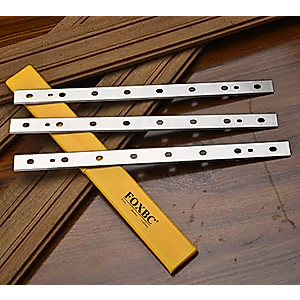 FOXBC 13-Inch Planer Blades Replacement for DeWalt DW735 DW735X Planer, Replace DW7352 - Set of 3