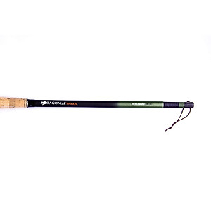DRAGONtail Tenkara Hellbender Big Fish Zoom 13' / 11.3' Tenkara Rod Plus Complete Starter Package – Flies, Leader, Tippet, Line Holder, Storage Tube, and Rod Sock
