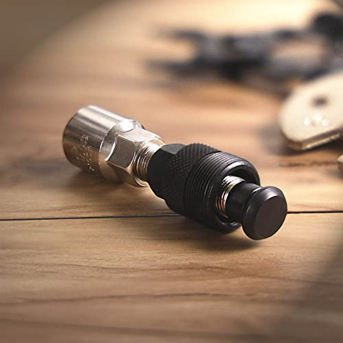 BikeHand Bike Bicycle Crank Puller - Crank Removal Tool - for MTB Mountain Road Bikes with Square Taper Bottom Bracket and Splined ISIS Drive, Octalink - New Model