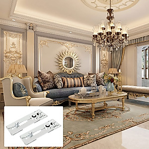 MNKNENG 4 Pack Sectional Couch Connectors Heavy Duty Steel Couch Connecting Clamp Interlocking Sofa Linker, Universal Sectional Clips Sofa Connection Bracket Hooks Buckle for Sliding Sofas