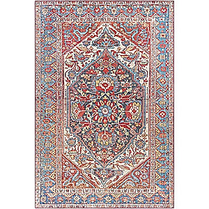 Artistic Weavers Garritt Medallion Oriental Area Rug, 2'3" x 3'9", Red/Blue