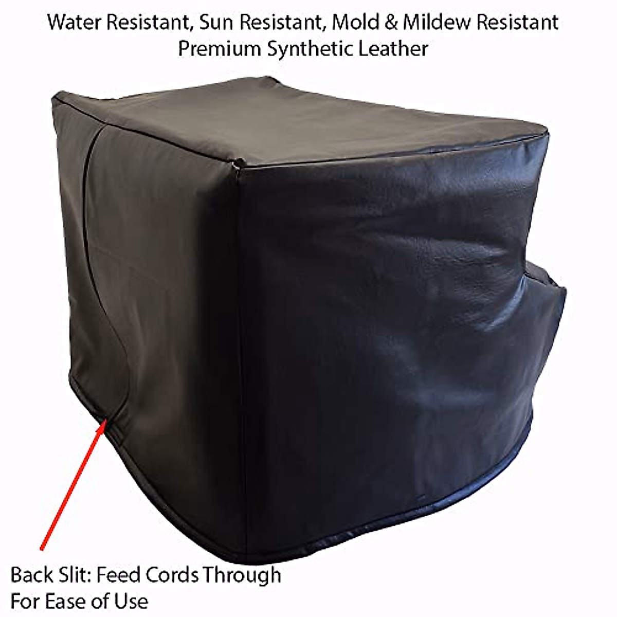 DCFY Printer Dust Cover Compatible with Epson Workforce Pro WF-4830 | Waterproof | Premium Synthetic Leather - Padded