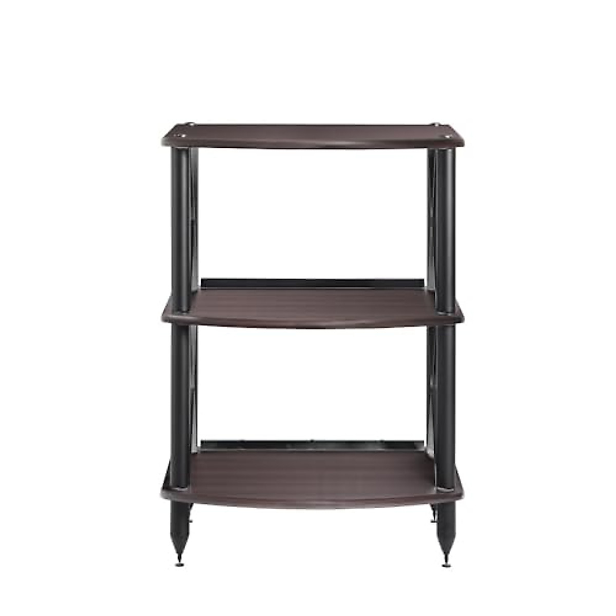 Pangea Audio Vulcan TT LP Record Player Turntable Stand Rack with Vinyl Storage Espresso