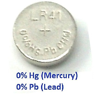 Rayverstar LR41 AG3 1.5 Volt Alkaline (20-Batteries) Fits: 392, 192, SR41, 384, 736, L736F (Full List Below)