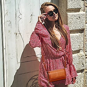 Badiya Small Crossbody Bags for Women Cell Phone Purse Wallet Shoulder Handbag with Credit Card Slots