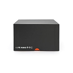 WEIDIAN Fanless Mini PC Industrial Win 11 Pro Celeron J4125 8GB RAM 128GB SSD, 2*COM RS232, 2*Gigabit LAN, 2*Displays HD VGA Small Desktop PC Computer for Industrial Business Office Auto Power On