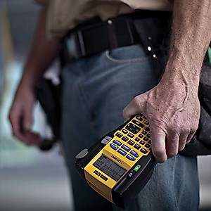 DYMO Industrial Label Maker | Rhino 5200 Label Maker, Time-Saving Hot Keys, Prints Fast, Durable Label Maker For Job Sites and Heavy-Duty Labeling Jobs