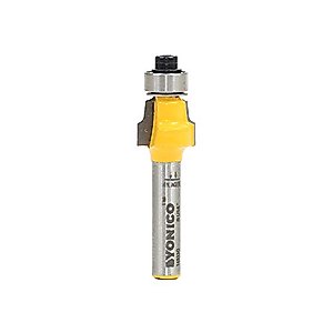 YONICO Router Bits No File Radius Trim No File 1/4-Inch Shank 14933q