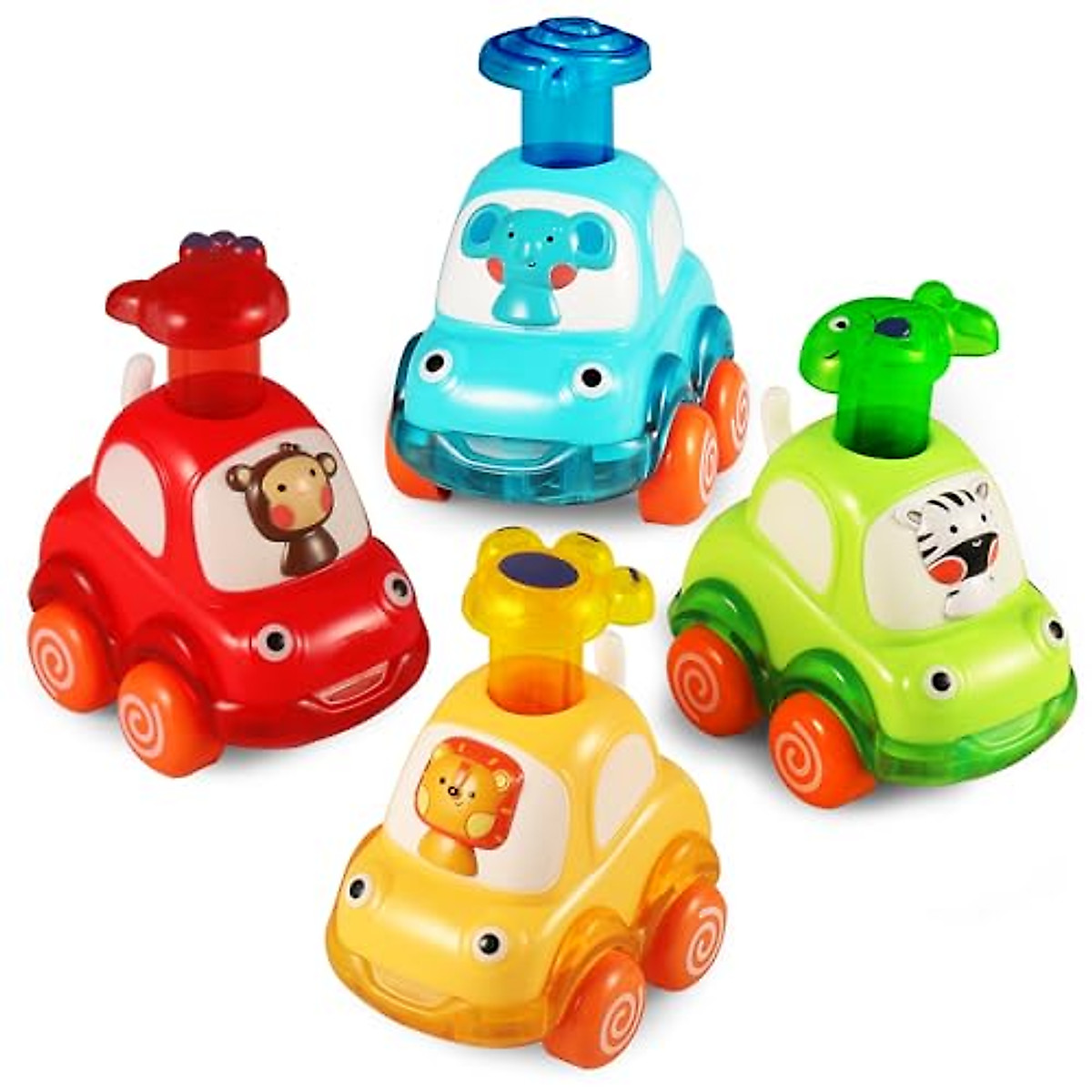 ALASOU Animal Car Baby Toys for 1 2 Year Old Boy|First Birthday Gifts for Toddler Toys Age 1-2|1 2 Year Old Boy Birthday Gift for Infant Toddlers