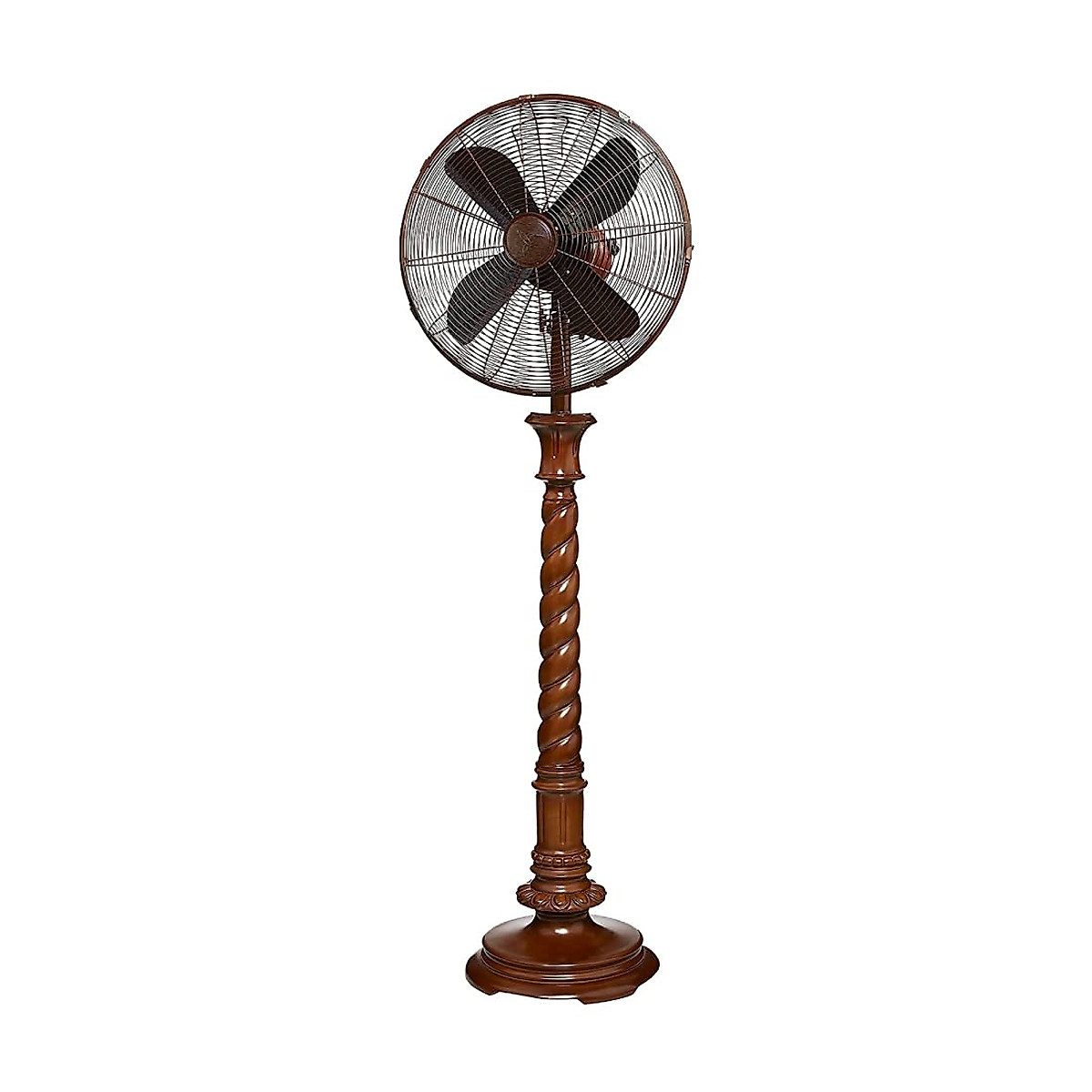 DecoBREEZE DBF0426 Pedestal Standing Floor Fan, 16-Inch, Raleigh
