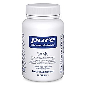 Pure Encapsulations Same | S-Adenosylmethionine Supplement to Support Joint Comfort, Liver, and Cognitive Function* | 60 Capsules