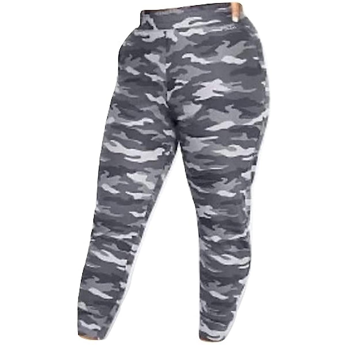 Victoria's Secret Pink Active Ultimate High Waist Length Jogger Color Camo Gray Size Large New